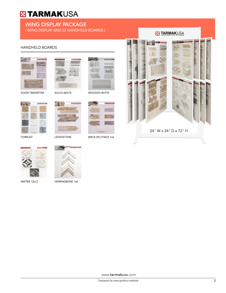 Wing Displays – Tar-mak USA